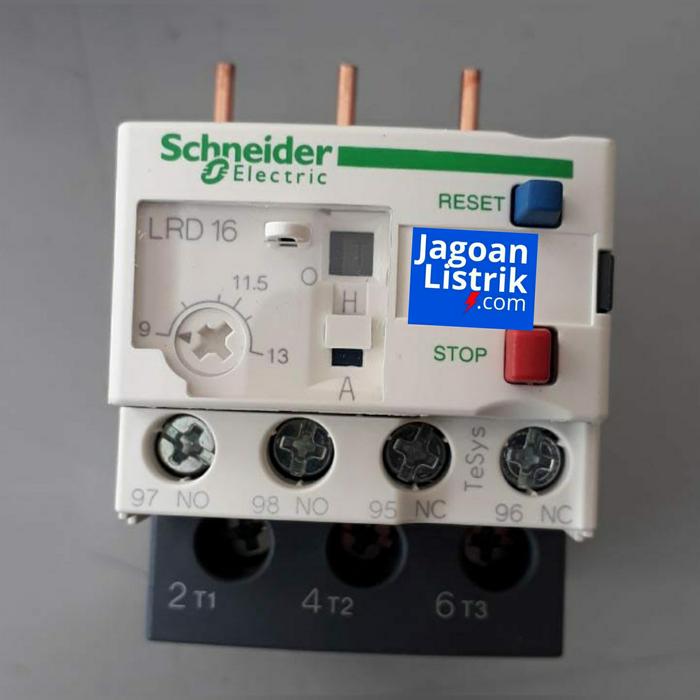 Jual Thermal Overload Relay Schneider LRD16 / LRD-16 (9-13A) TeSys ...