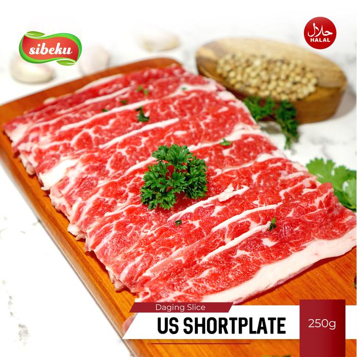 Promo Daging Sapi Beef Slice ShortPlate Halal 250 gram Frozen Food ...