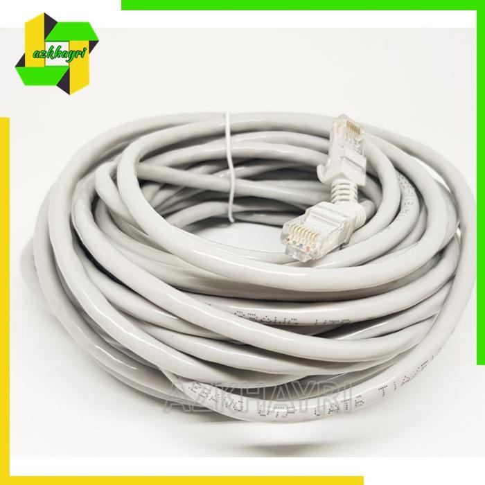 Jual Kabel Lan 15m 10 M Cat 6 Utp Cable 15 Meter Pabrikan Cat6 - 15 ...