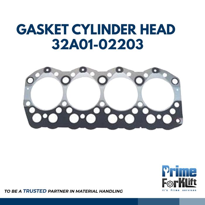 Promo 32A01-02203 Gasket cylinder head Forklift Mitsubishi Cicil 0% 3x ...