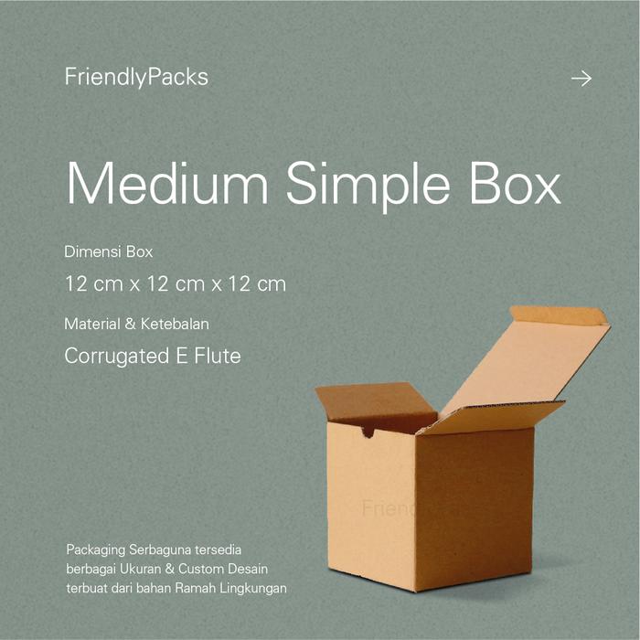 Jual Regular Simple Box Packaging Corrugated / Kemasan Gelas Mug ...