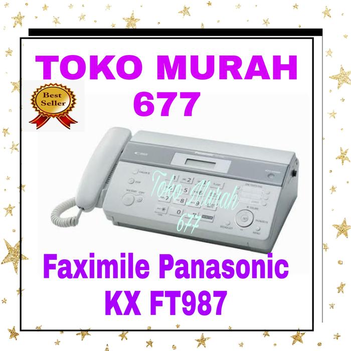 Jual Mesin Facsimile Panasonic KX-FT 987 CX - Jakarta Barat - toko murah 677 | Tokopedia
