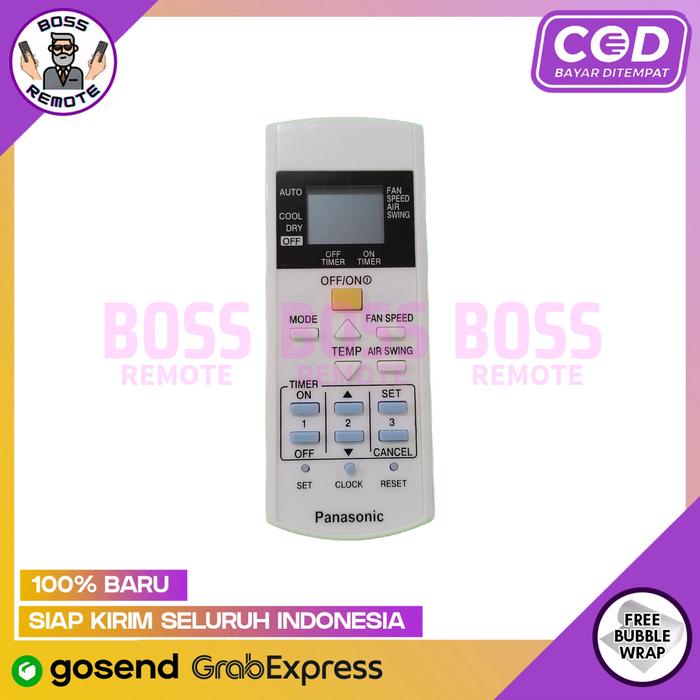 Jual REMOTE AC PANASONIC A75C3623 GRADE ORIGINAL - Jakarta Barat - BOSS REMOTE | Tokopedia