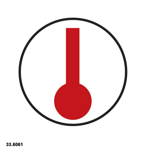 Jual IMO Symbol Heat Detector 33.6061 / Sticker IMO Detektor kebakaran ...