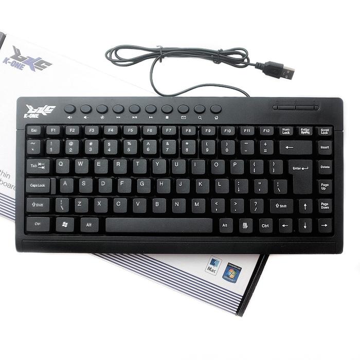 Jual Keyboard Mini Multimedia Usb K-one Mrc-03 |kone Di Seller Velvet ...
