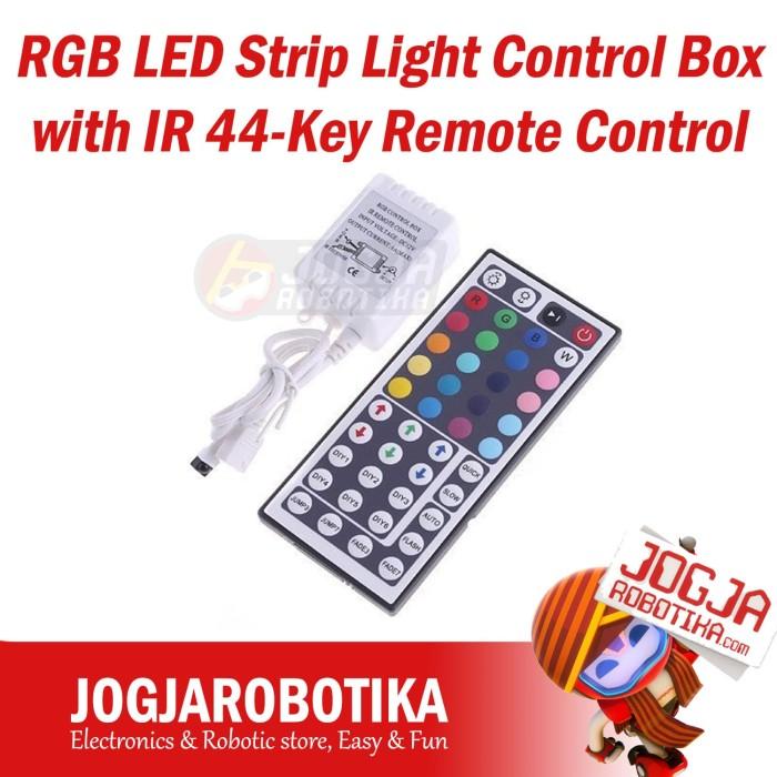 Jual Controller LED Strip RGB Light Control Box IR 44-Key Remote ...