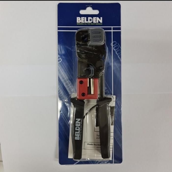 Jual Belden Cat6 Crimping Tool Modular Plug RJ45 RJ11 Original - Kota ...