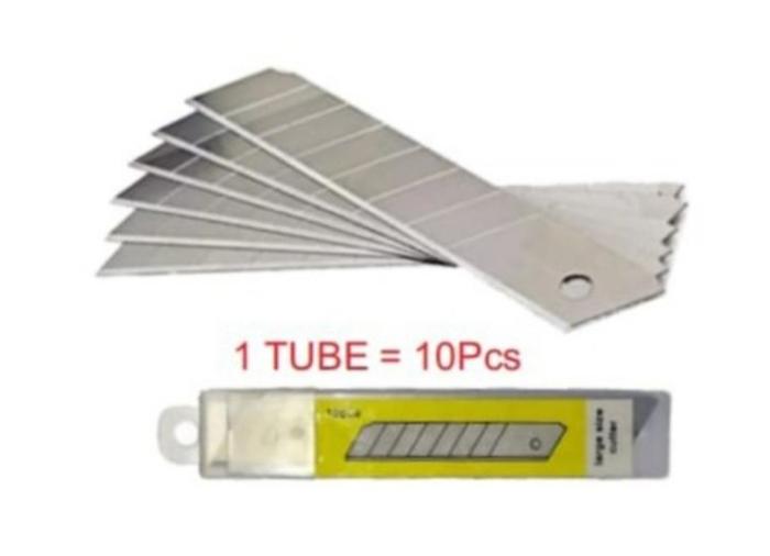 Jual ISI CUTTER PUTIH BESAR ISI @10 PCS / ISI CUTTER PUTIH PERKOTAK ...