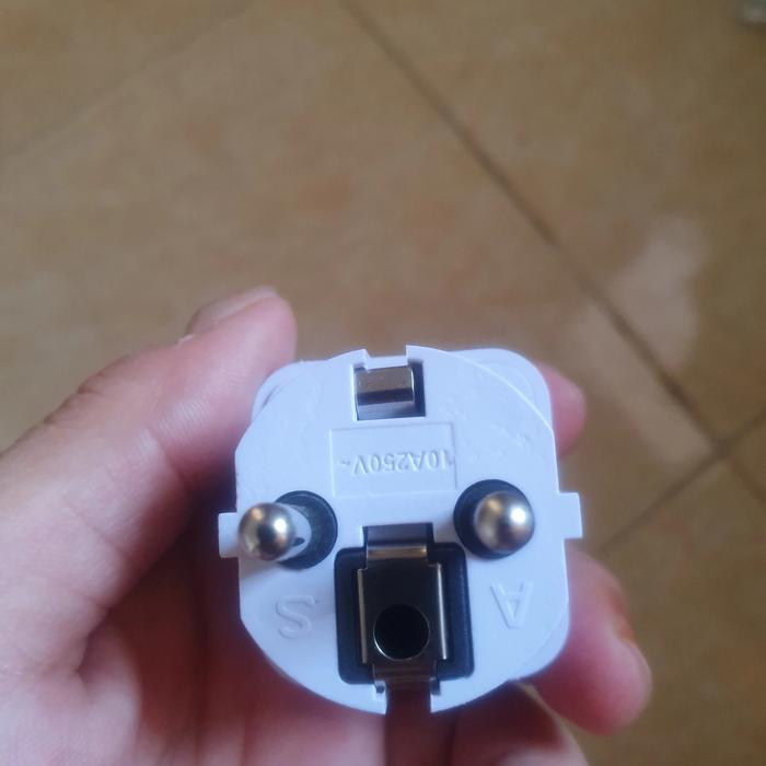 Jual ADAPTOR SAMBUNGAN CONVERTER COLOKAN GEPENG KE BULAT IPHONE IPAD ...