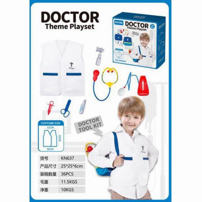 Jual Lengkap !! Mainan Dokter / Doctor Theme Playset Engineer Theme ...