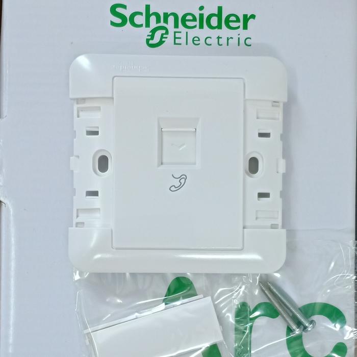 Jual Saklar Telepon Outlet Schneider 3 RJ11 Modular Jack - Jakarta ...