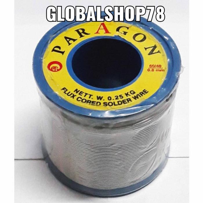Jual TIMAH TINOL TENOL SOLDER PARAGON 1/4KG 250GRAM 1/4 KG 250 GRAM ...