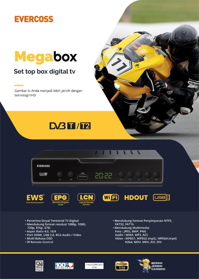Jual STB EVERCOSS MURAH BAGUS GARANSI RESMI - PLUS - Jakarta Utara ...