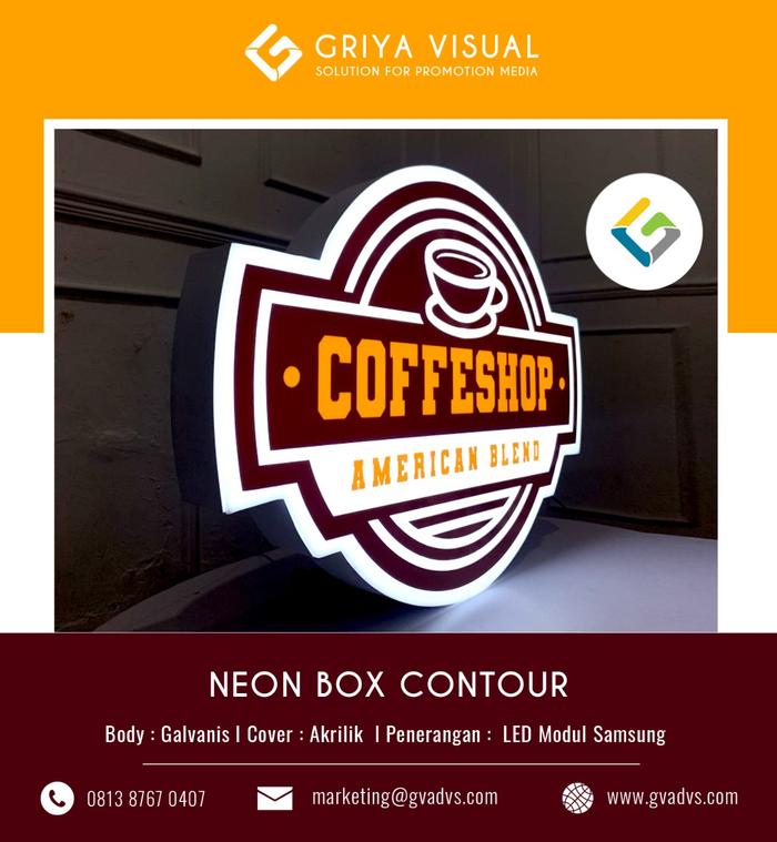 Jual NEON BOX COFFEE SHOP - Jakarta Selatan - Griya Visual | Tokopedia