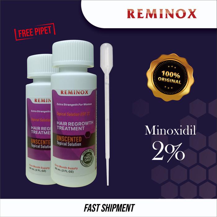 Jual Reminox Minoxidil 2% For Women Minoxidil untuk Wanita Minoxidil 2% ...