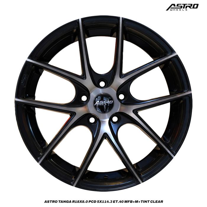 Promo Velg Mobil ASTRO Wheels Tanga 18x8.0 5x114.3 ET 40 MFB+M Cicil 0% ...