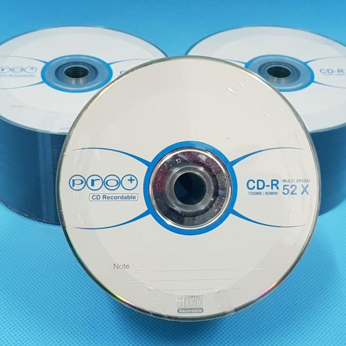 Jual Cd-r Pro Plus Kapasitas 700mb / 80 Menit Speed 52x Isi : 50 Pcs Di ...