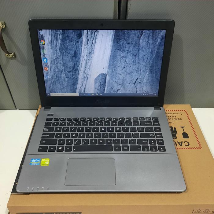 Jual Laptop Asus X450CC, Core i3-3217U, Ram 4/500Gb, #DualVga, Lengkap ...