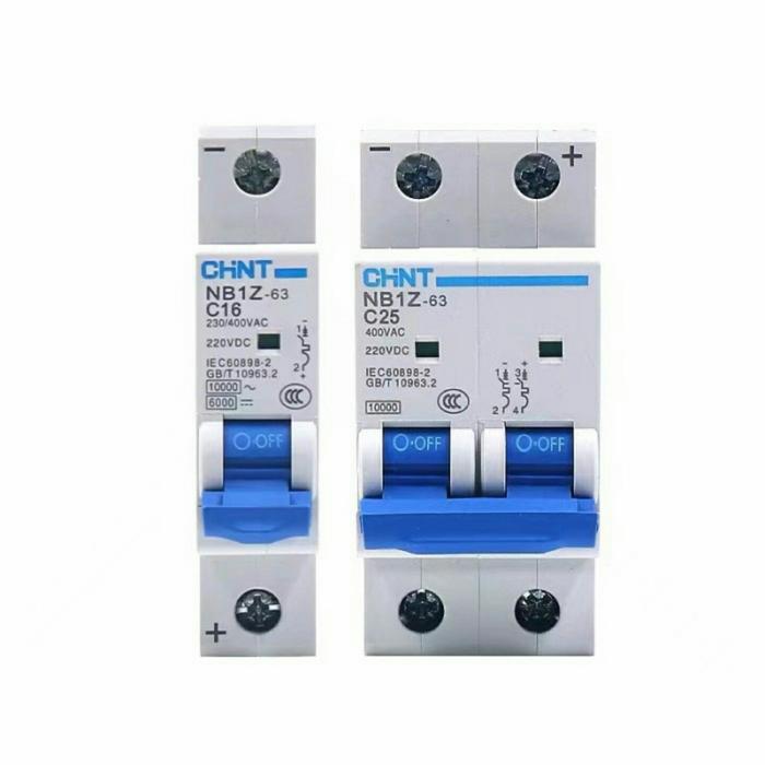 Jual MCB/DC/CHINT/NB1Z-63 1P (6A,10A,16A,20A,25A,32A,40A) 400V - 1P, 6A/400 - Jakarta Barat ...