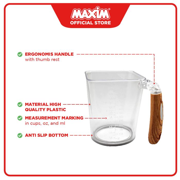 Jual Maxim Tools Measuring Jug Gelas Ukur 600ml Di Seller Shin Store ...