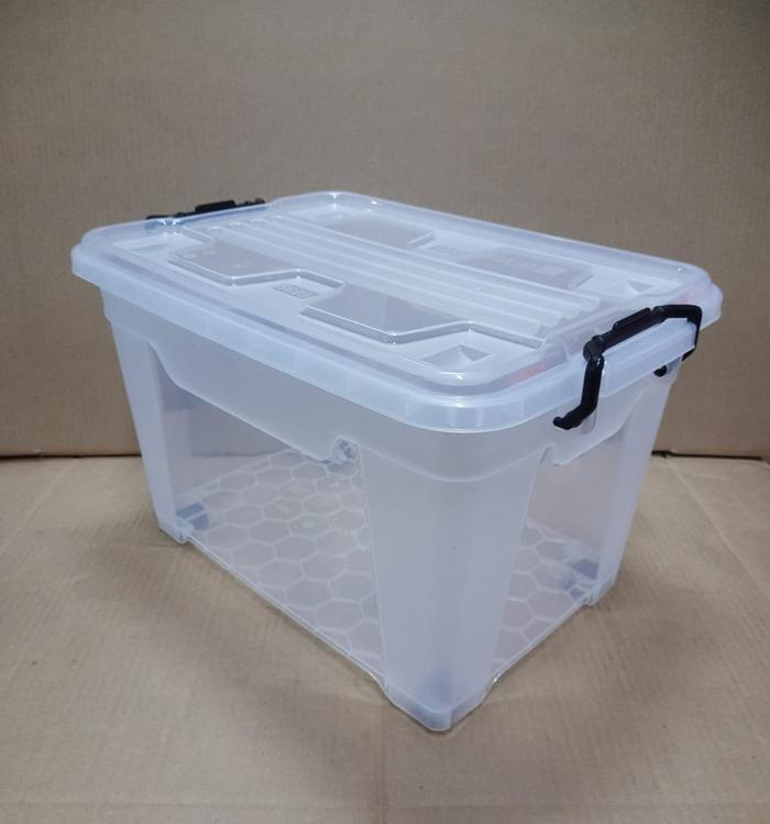Jual Container Box 45 L Bening / transparan EZY - Kota Bandung - Raja ...
