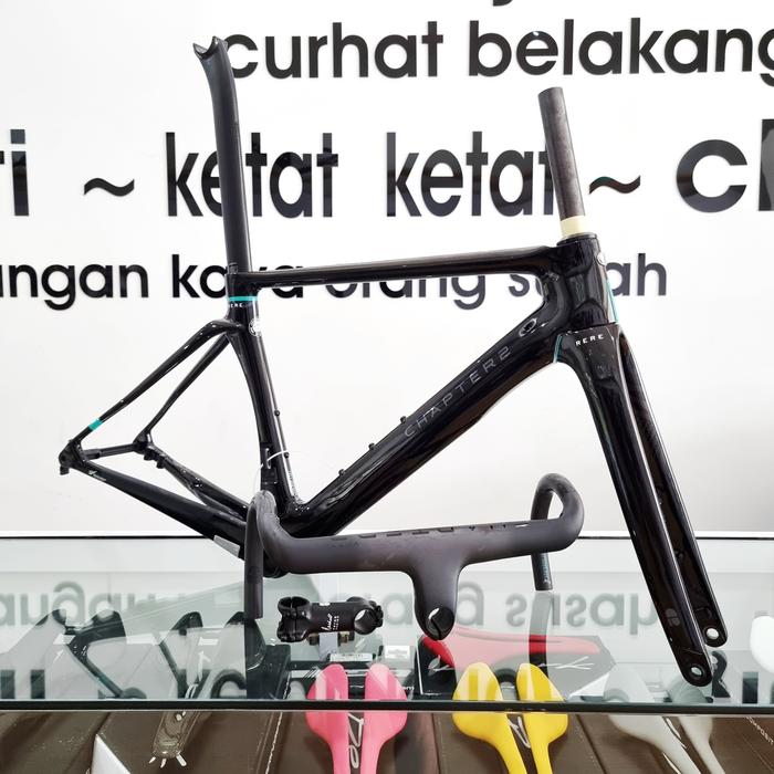 Jual CHAPTER2 RERE Disc Brake Frameset - Black Gloss (Tuhua) - XS - Jakarta Utara - MC BIKES ...