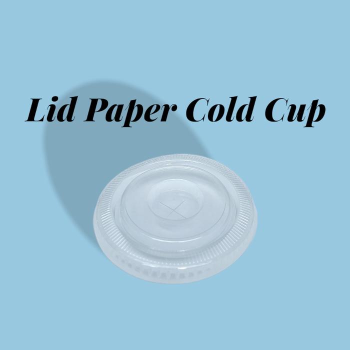 Jual Lid Paper Cold Cup | Penutup Paper Cup Dingin 12 / 16 / 22oz ...