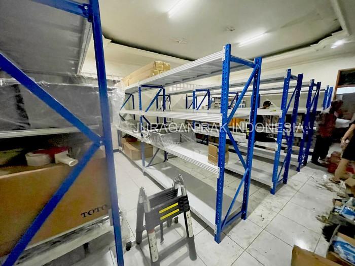 Jual RAK BESI GUDANG PABRIK INDUSTRI - WAREHOUSE RACK KAPASITAS 250KG ...