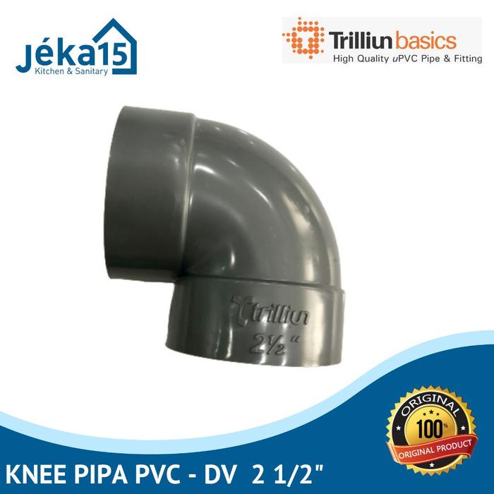 Jual Knee Pipa PVC 2 1/2 inch | Keni Pipa | Elbow 2 1/2 inch - Kota ...