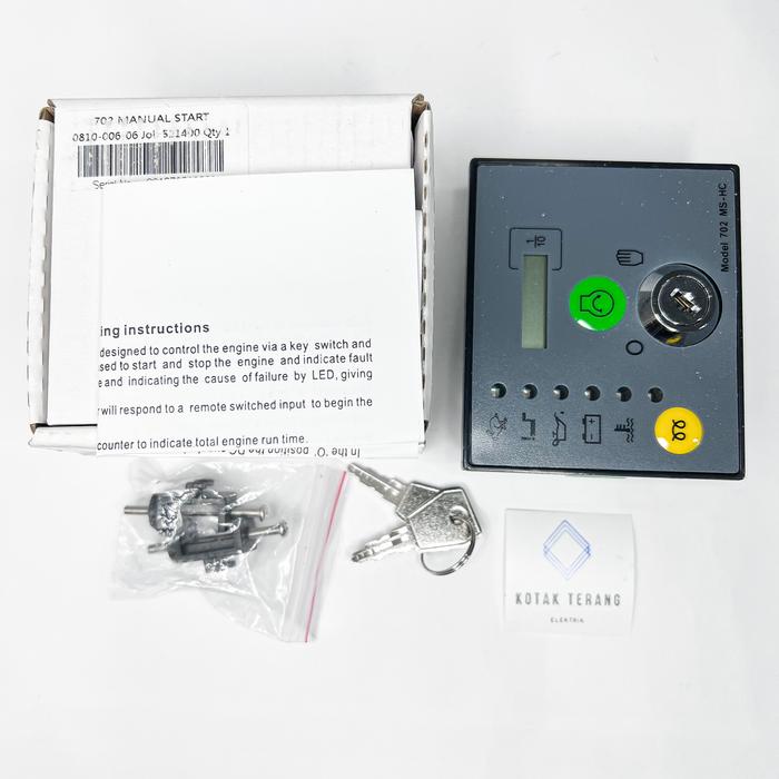 Jual Generator Controller 702 MS-HC Model DSE702 Manual Start Kunci ...