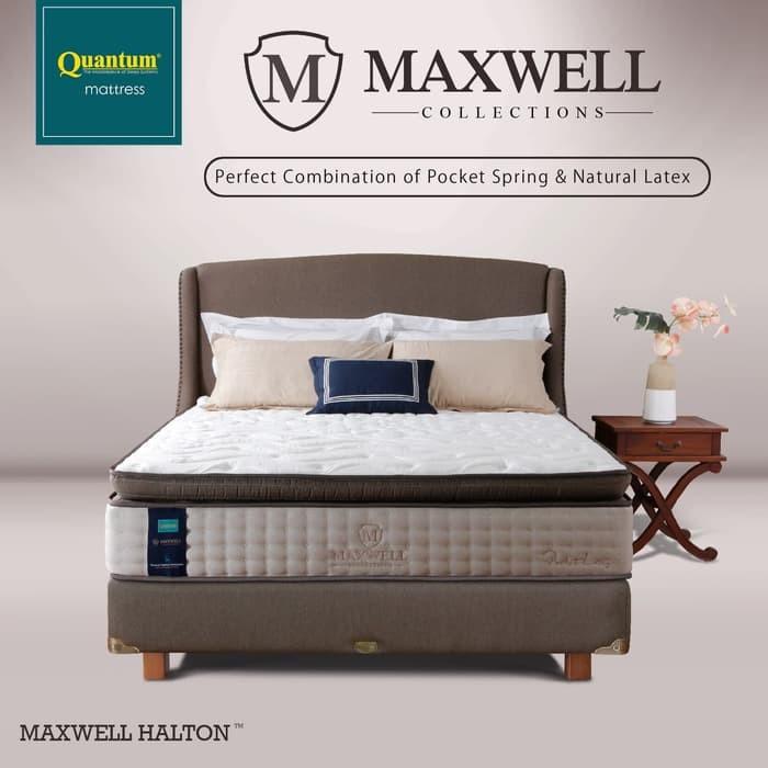 Jual Quantum Divan dan Sandaran Maxwell Pocket Latex Halton 120 x 200 ...