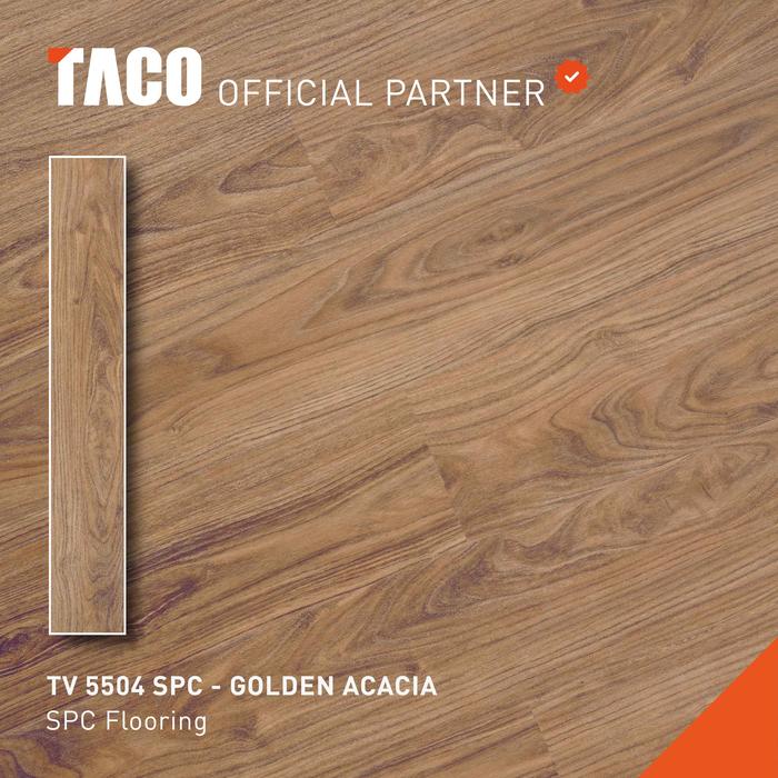 Promo TACO Lantai SPC 5mm - TV 5504 Golden Acacia Cicil 0% 3x - Jakarta Utara - Unique Carpet ...