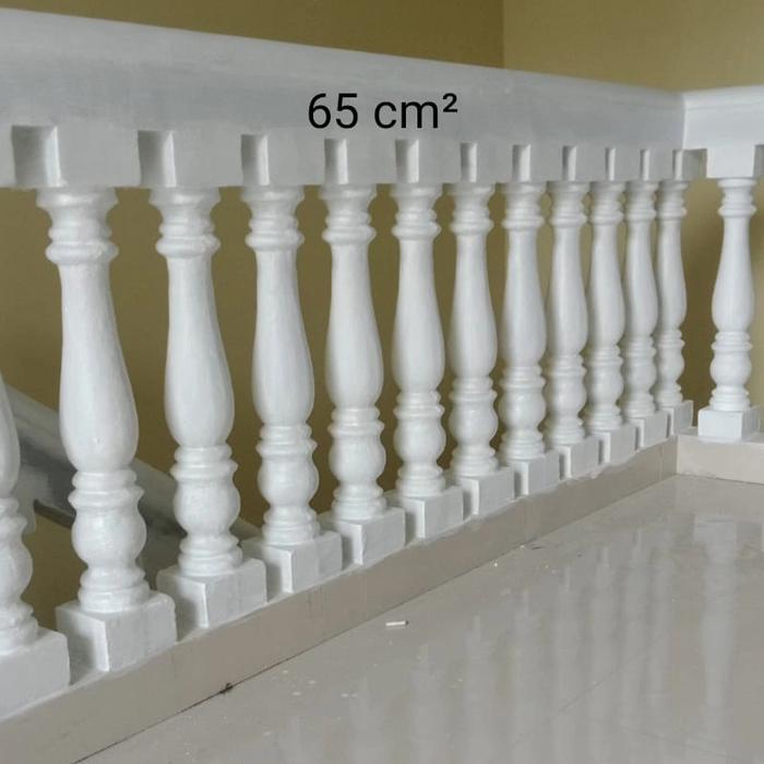 Jual Pion beton 65b -Pion catur beton -baluster beton- railing pagar ...