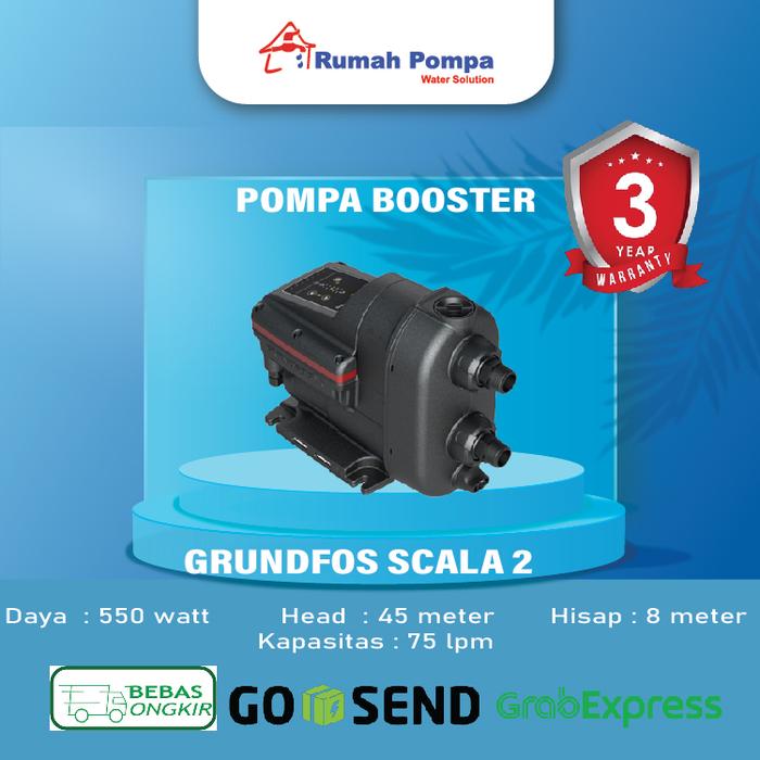 Jual Pompa Booster Grundfos SCALA 2 - Grundfos (PROMO TERBATAS) - Kota ...