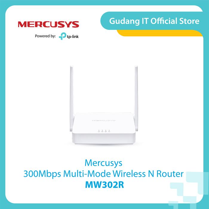 Jual Mercusys 300Mbps Multi-Mode Wireless N Router MW302R - Jakarta ...