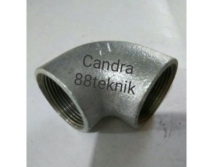 Jual ELBOW GALVANIS 3" inch 90 Derajat - Knee Besi Galvanis - Jakarta ...