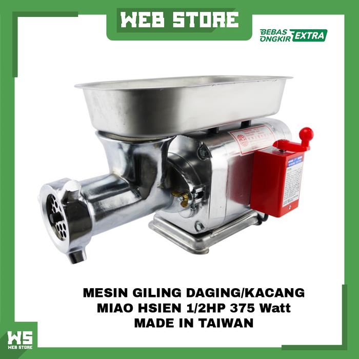 Promo Mesin Gilingan Daging Kacang Listrik Meat Grinder Miao Hsien ...