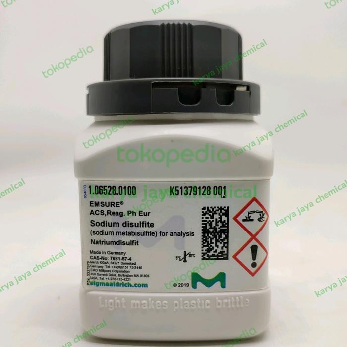 Jual Sodium disulfite / MERCK / 1.06528.0100/ 100 gram - Jakarta Timur ...