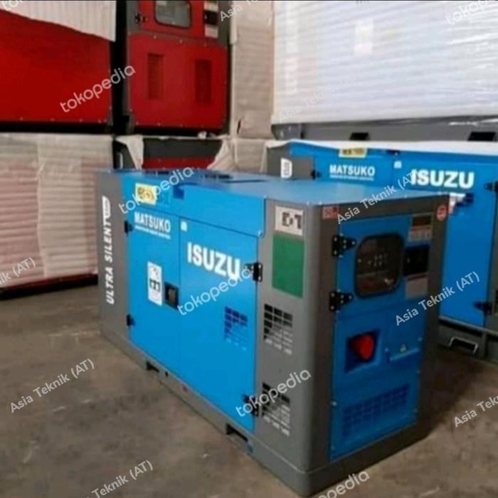Promo Genset super silent isuzu 25 kva heavy duty / genset spesialis ...