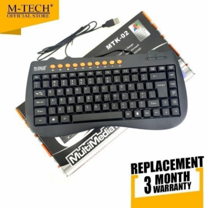 Jual Keyboard MTK 02/Keyboard Multimedia M-Tech02/keyboard Mini ...