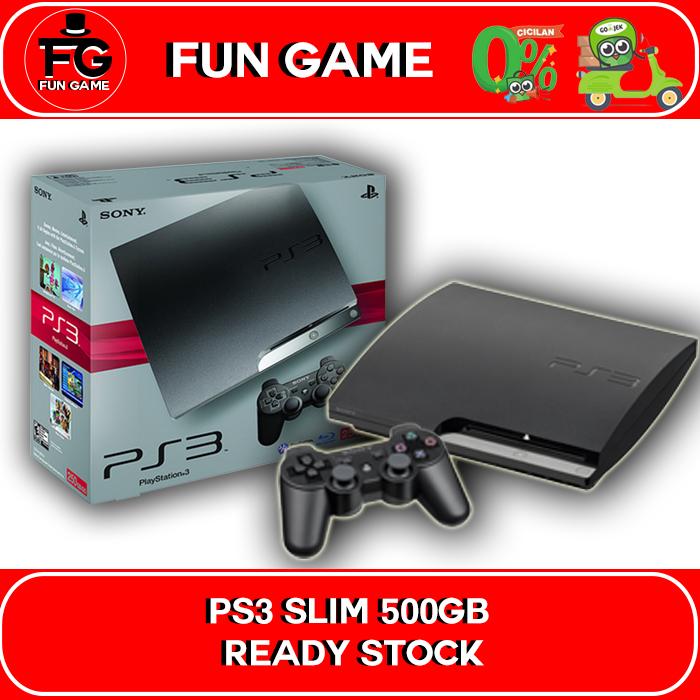 Promo PS3 SLIM CFW 500GB BONUS GAME PAKET 2 STIK PS3 WIRELESS Cicil 0% ...