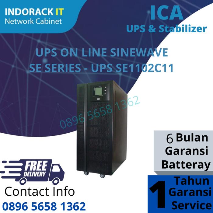 Promo UPS ICA TYPE SE1102C11 10KVA/ 9000WATT Cicil 0% 3x - Jakarta ...