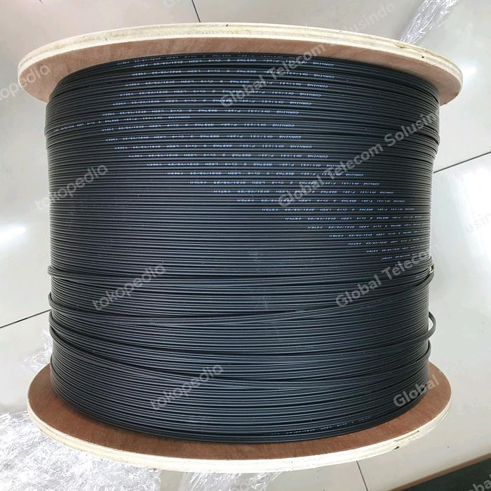 Jual Kabel Drop Core Optik / Dw Fo Ftth 2 Core Sm / Drop Wire ...