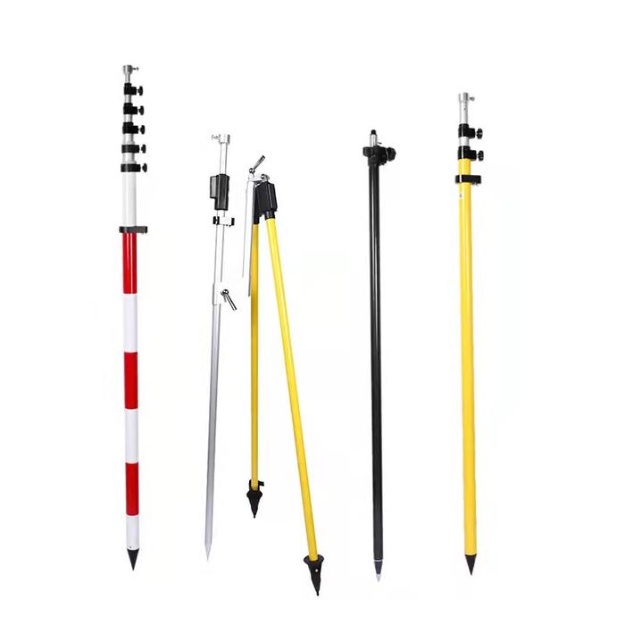 Jual Telescopic Range Pole/ Prism Pole/ Pole Stick / Jalon Prisma 2,5 ...
