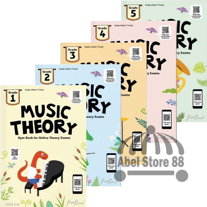 Jual Music Theory Gym Book Grade 1/2/3/4/5 Online Exam Finger Smart Alice Y Di Seller Noelle ...