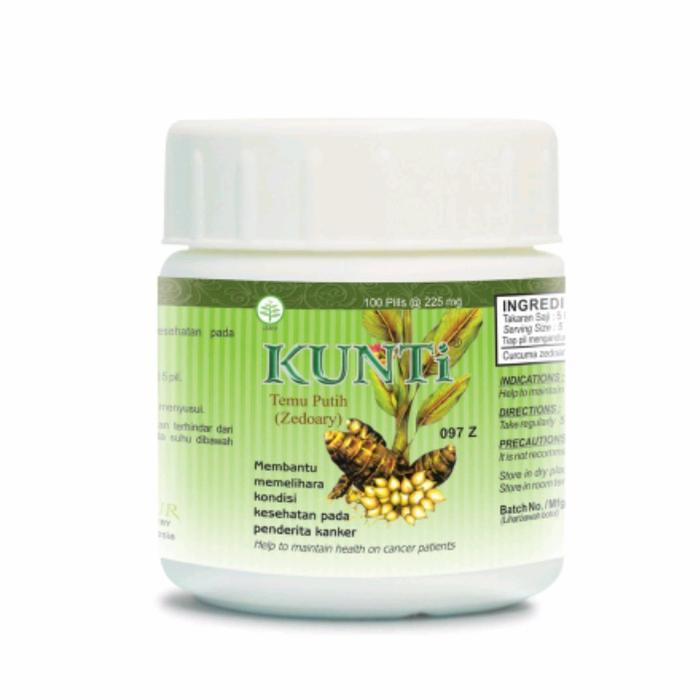 Jual KUNTI 100 PIL - EXTRAK KUNYIT PUTIH - BOROBUDUR HERBAL - Jakarta ...