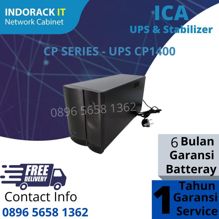Promo UPS ICA TYPE CP1400 1400VA/700WATT Cicil 0% 3x - Jakarta Pusat - INDORACK IT Network ...