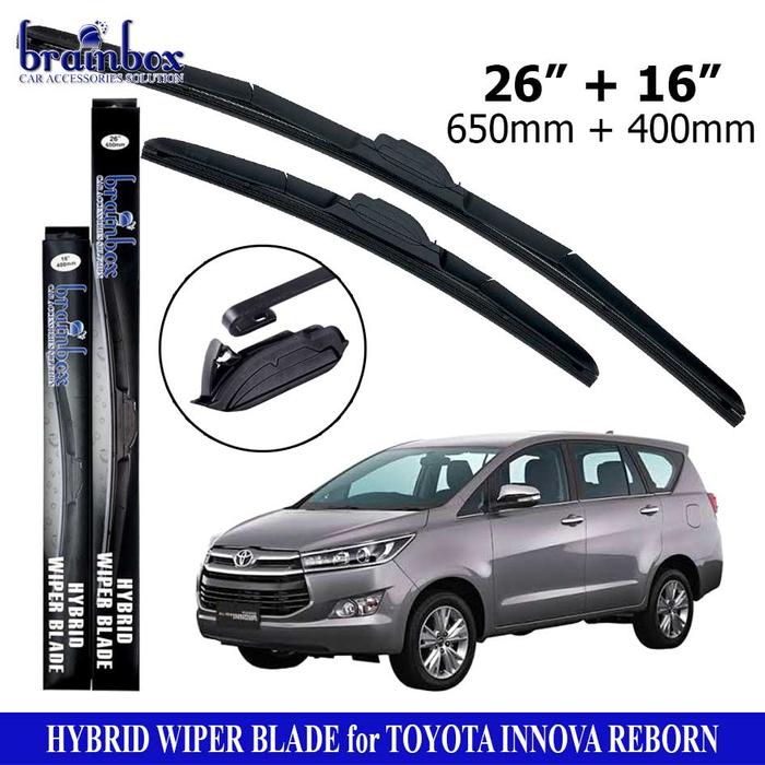 Promo HIGH QUALITY Hybrid Wiper Blade Innova Reborn Wiper Kaca Mobil ...