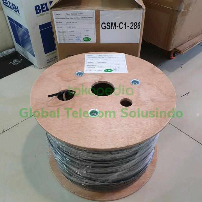 Jual Kabel Drop Core Optik / Dw Fo Ftth 2 Core Sm / Drop Wire ...