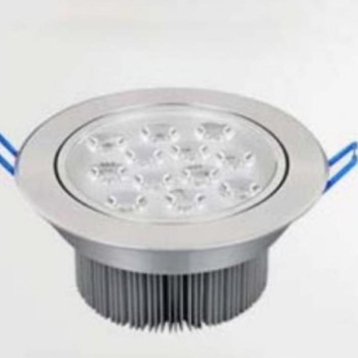 Jual downlight led panel 1w 3w 5w 7w 12w lampu lemari plafon gypsum ...